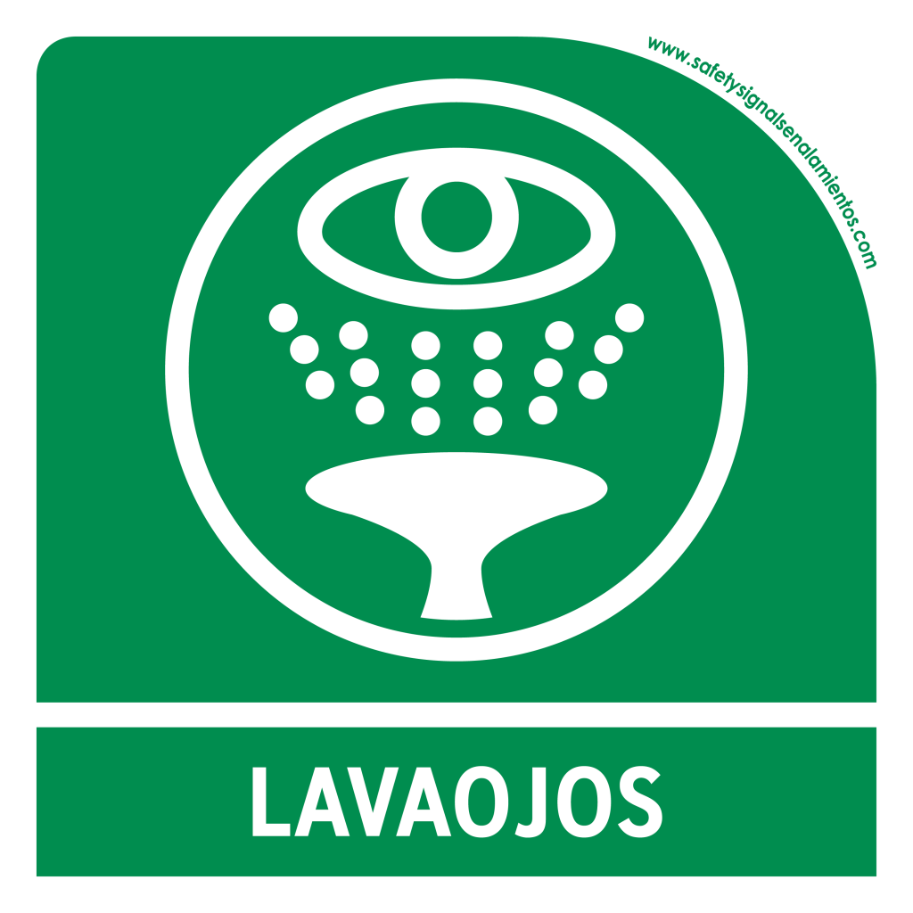 LAVAOJOS CON LEYENDA - Safetysignal