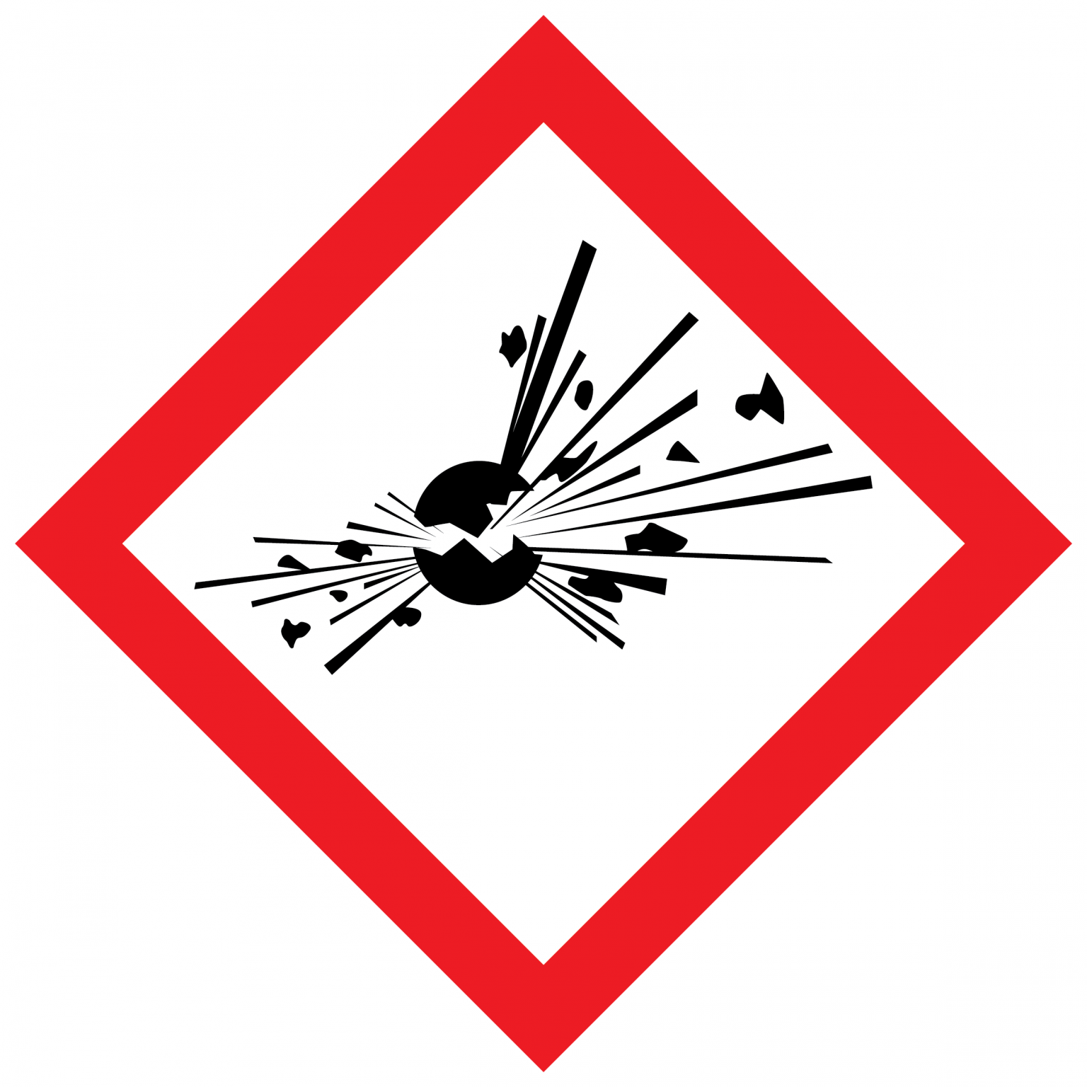 MATERIALES PELIGROSOS EXPLOSIVOS - Safetysignal